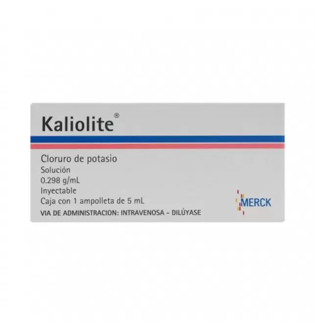 KALIOLITE DE 5 ML CON 1 AMPOLLETA
