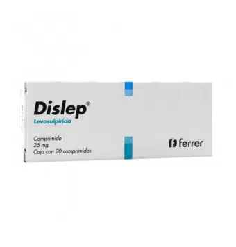 DISLEP DE 25 MG CON 20 COMPRIMIDOS
