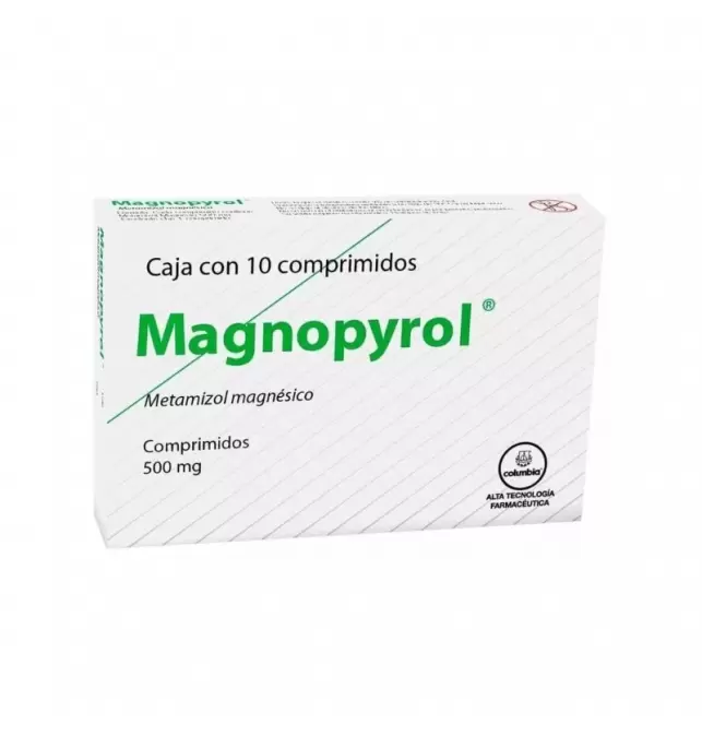Magnopyrol 500Mg Caja Con 10 Comprimidos