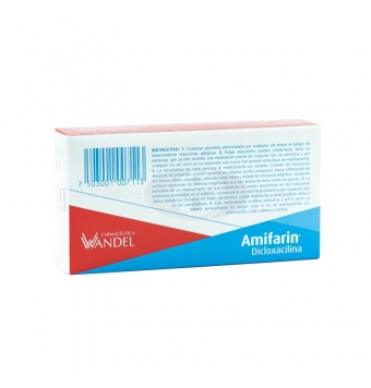 AMIFARIN 500 MG CON 20 CÁPSULAS