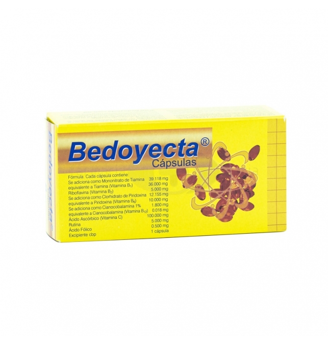 BEDOYECTA CON 30 CÁPSULAS