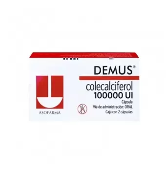 Demus 100,000 UI Con 2 Cápsulas