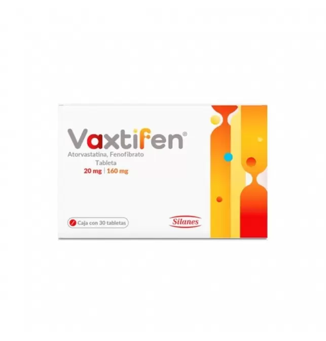 Vaxtifen 20Mg/160Mg 30 Tabletas