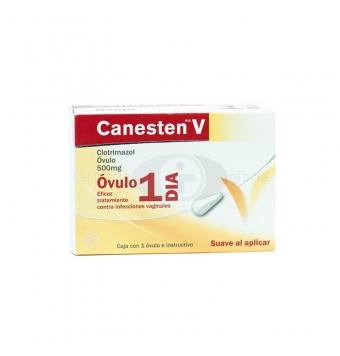 CANESTEN V DUAL 3 DÍAS CON 3 ÓVULOS + TUBO CREMA 10 G