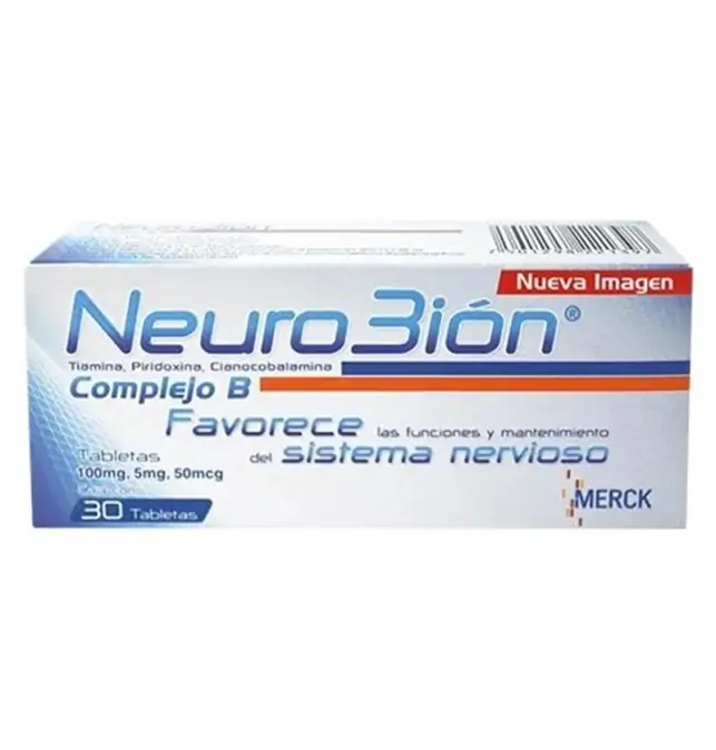 NEUROBIÓN CON 30 TABLETAS