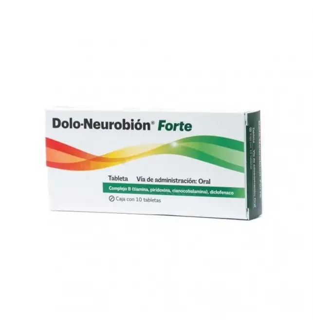 DOLO NEUROBION FORTE CON 10 TABLETAS