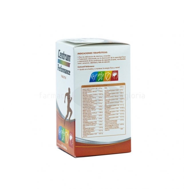 CENTRUM PERFORMANCE CON 30 TABLETAS