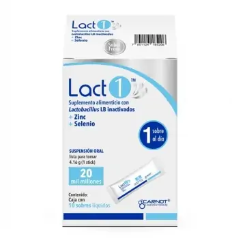 Lact 1 Suplemento Alimenticio 10 Sobres