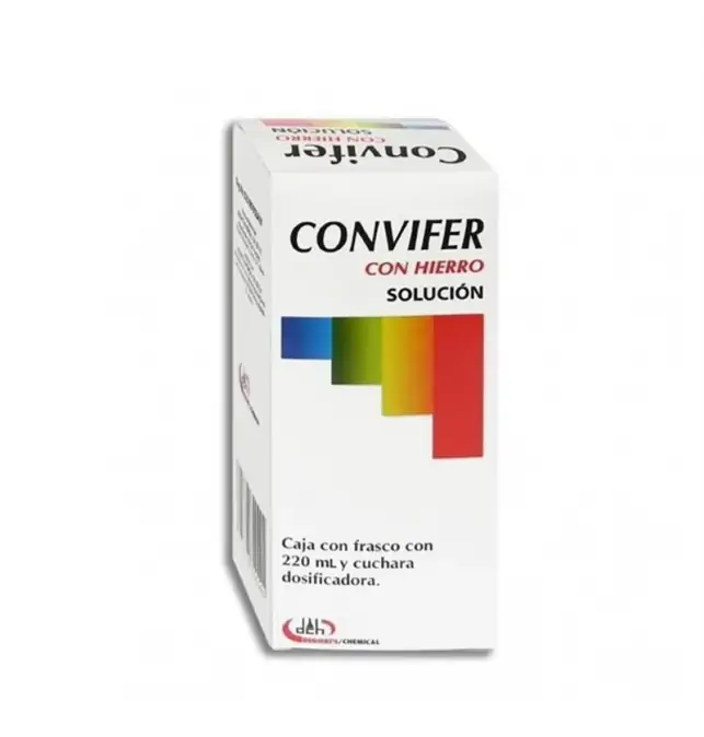 Convifer con Hierro Solución 220 ML | Genérico | Precio y Usos