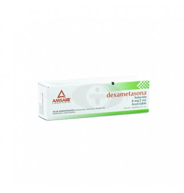 Dexametasona 8Mg/2Ml Con 1 Ampolleta