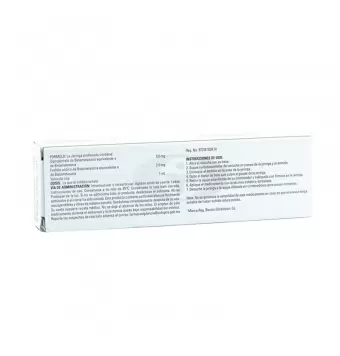 DIPROSPAN HIPAK 5MG/2MG CON 1ML SOLUCIÓN INYECTABLE CON JERINGA PRELLENADA