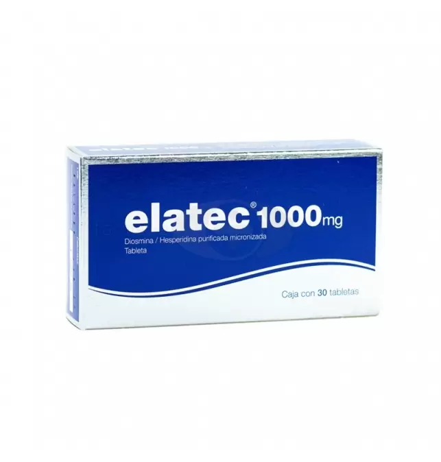 Elatec 1000 Mg Con 30 Tabletas | Mejor Precio