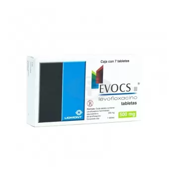 Evocs 500 Mg 7 Tabletas - Precios Bajos Siempre