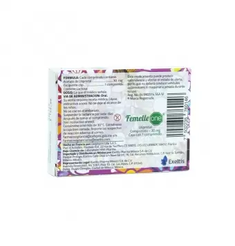 FEMELLE ONE 30 MG CON 1 COMPRIMIDO