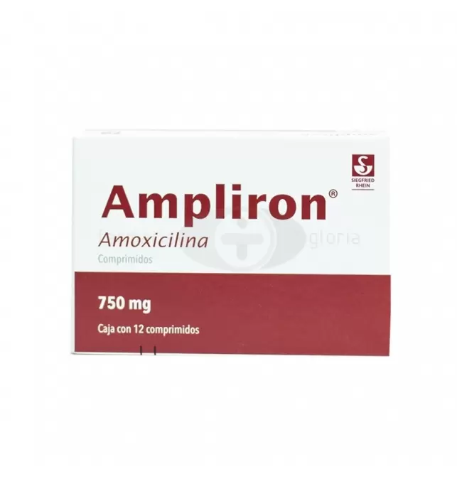 Ampliron 750 Mg 12 Comprimidos - Farmacia Gloria