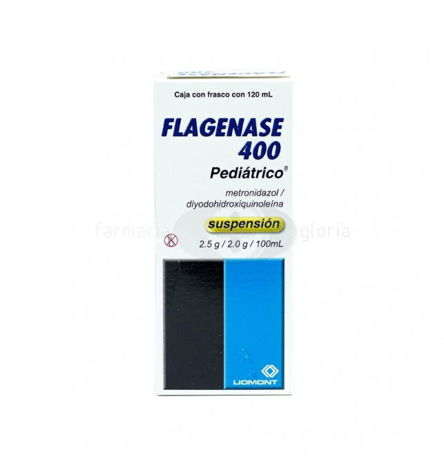 FLAGENASE 400 MG PEDIÁTRICO SUSPENSIÓN CON 120ML