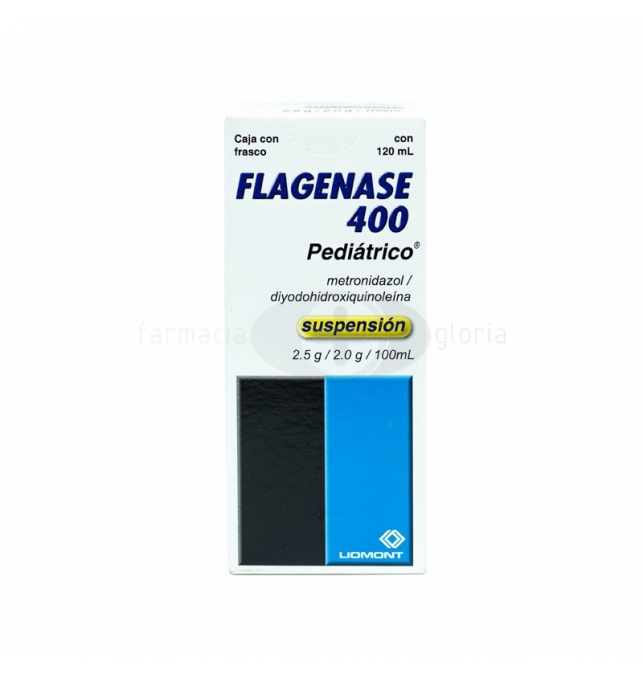 FLAGENASE 400 MG PEDIÁTRICO SUSPENSIÓN CON 120ML