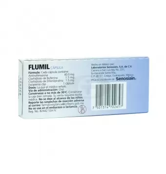 FLUMIL CON 20 CÁPSULAS