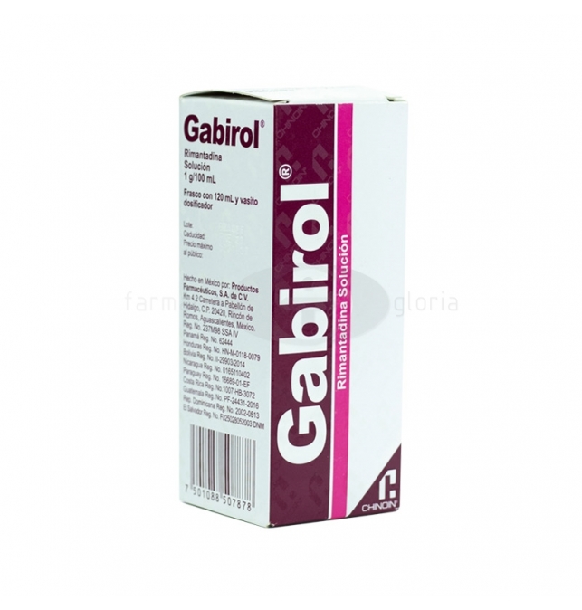 GABIROL 1G/100ML CON 120 ML SOLUCIÓN