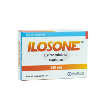 ILOSONE 250 MG CON 20 CÁPSULAS