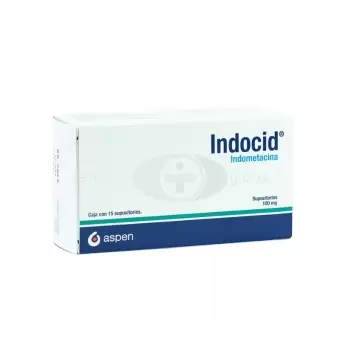 INDOCID 100 MG CON 15 SUPOSITORIOS