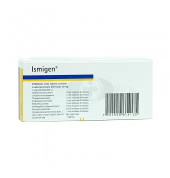 ISMIGEN 50 MG CON 30 TABLETAS SUBLINGUALES