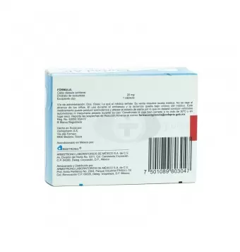 ISORBID AP 20 MG CON 40 TABLETAS