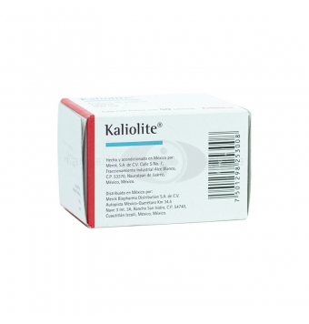 KALIOLITE 0.5 G CON 50 GRAGEAS