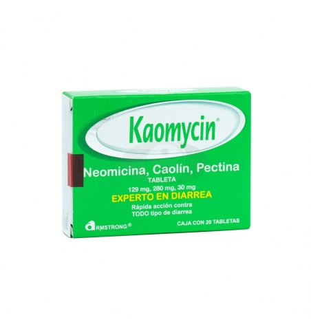 KAOMYCIN CON 20 TABLETAS