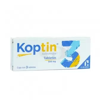 KOPTIN 500 MG CON 3 TABLETAS
