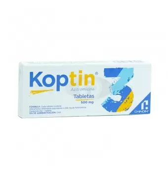 KOPTIN 500 MG CON 3 TABLETAS