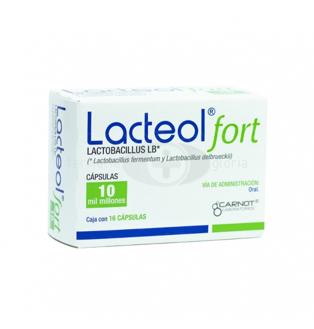 LACTEOL FORT 10 MIL MILLONES CON 16 CÁPSULAS