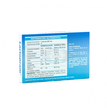 LACTOPRAM 430 MG CON 20 CÁPSULAS