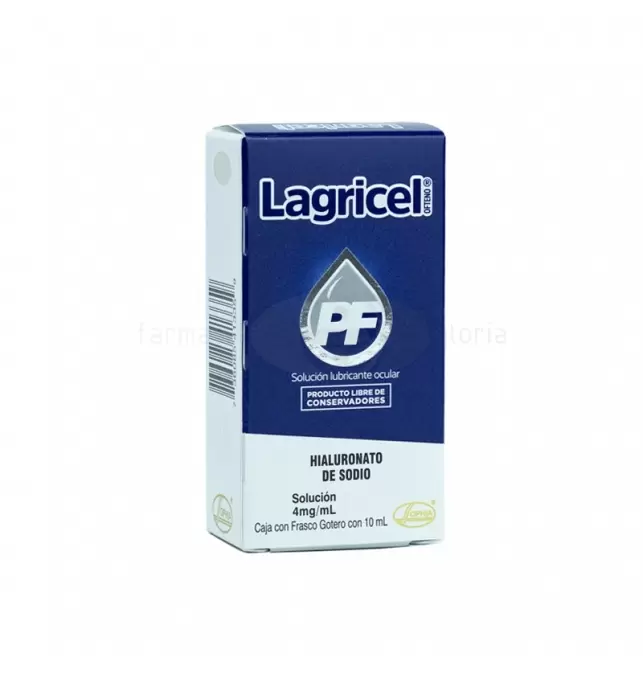LAGRICEL OFTENO 4MG/ML FRASCO GOTERO DE 10 ML
