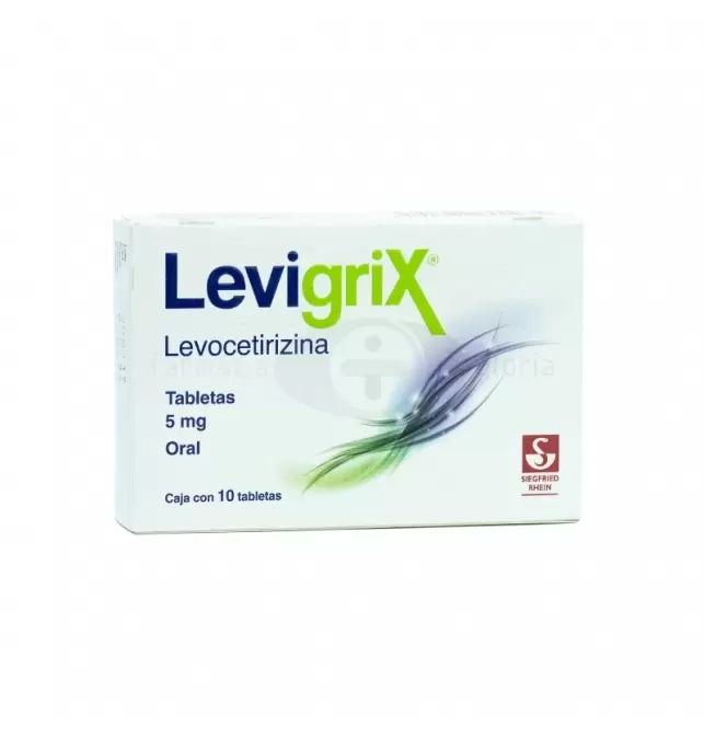 LEVIGRIX 5 MG CON 10 TABLETAS