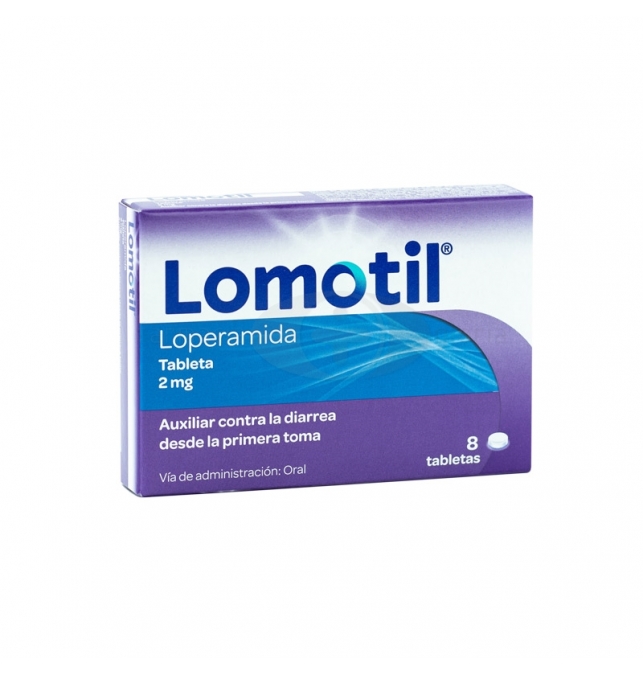 LOMOTIL 2 MG CON 8 TABLETAS