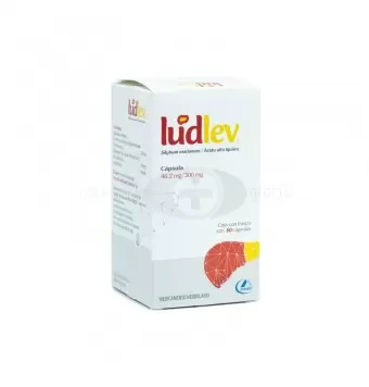 LUDLEV 46.2MG/300MG CON 60 CÁPSULAS