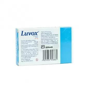 LUVOX 100 MG CON 30 TABLETAS