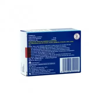 MAXORAL 5 MG CON 24 TABLETAS