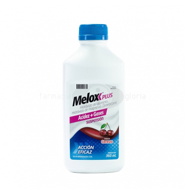 MELOX-PLUS 360 ML SUSPENSIÓN SABOR MENTA