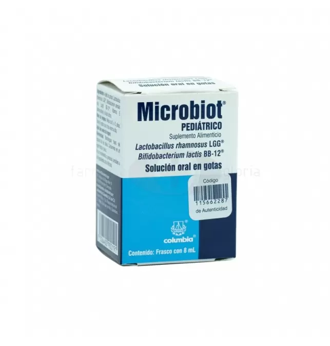 Microbiot Pediátrico Gotas Con 8 ML