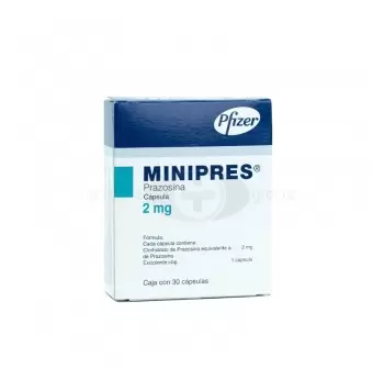 MINIPRES 2 MG CON 30 CÁPSULAS