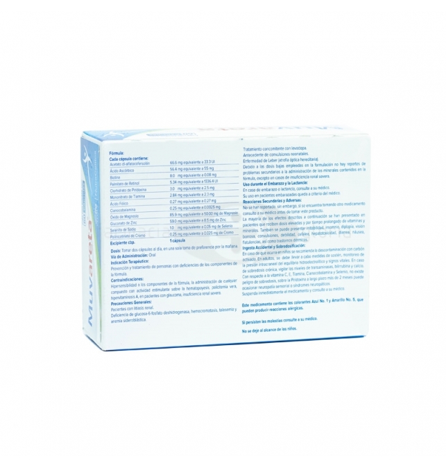 MUVARETA CON 60 CÁPSULAS