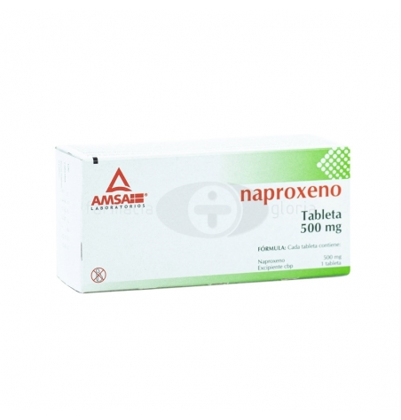 NAPROXENO 500 MG CON 45 TABLETAS