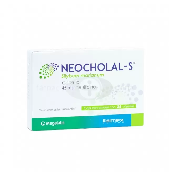 NEOCHOLAL-S 151.5 MG CON 28 CÁPSULAS