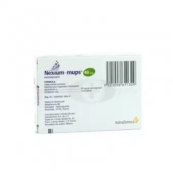 Nexium Mups (Esomeprazol) 40 MG Con 14 Tabletas