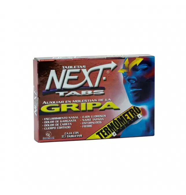 NEXT CON 10 TABLETAS