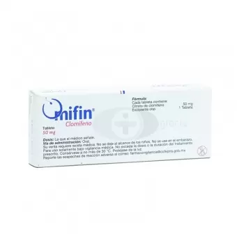 OMIFIN 50 MG CON 30 TABLETAS