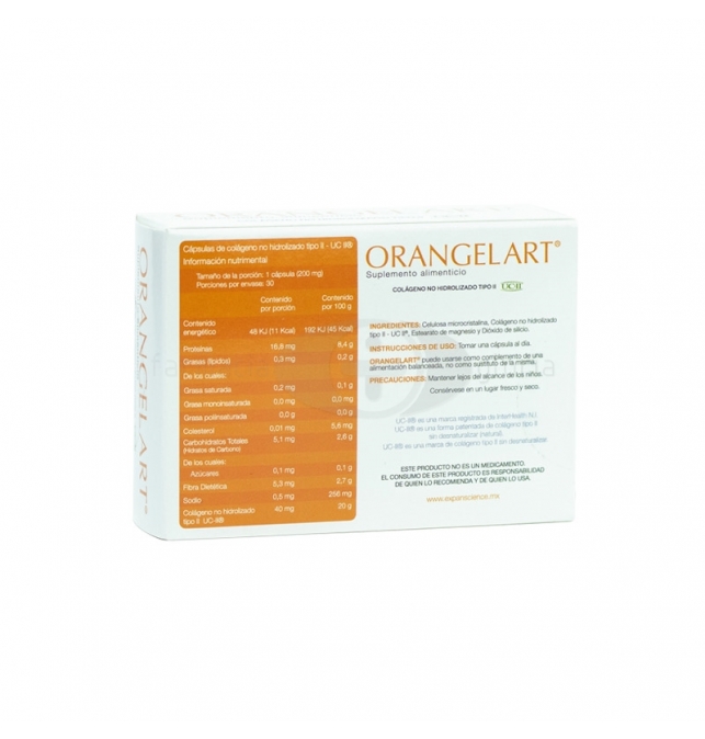 ORANGELART 200 MG CON 30 CÁPSULAS