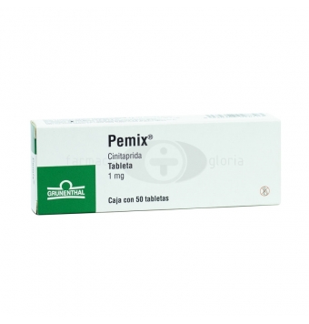 PEMIX 1 MG CON 25 COMPRIMIDOS